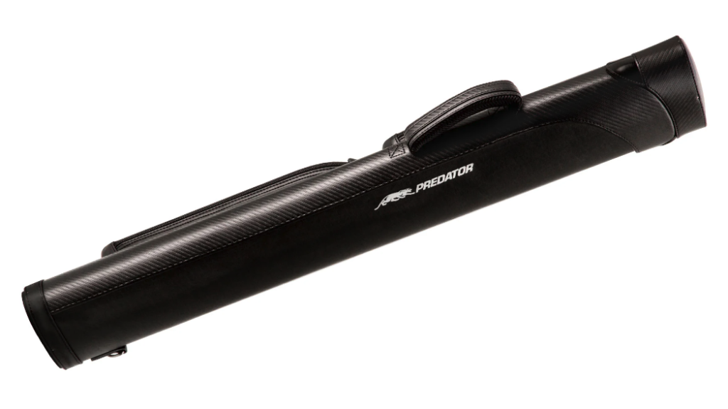 Predator Sport Black Pool Cue Case - 2 Butts x 4 Shafts - Samm Diep